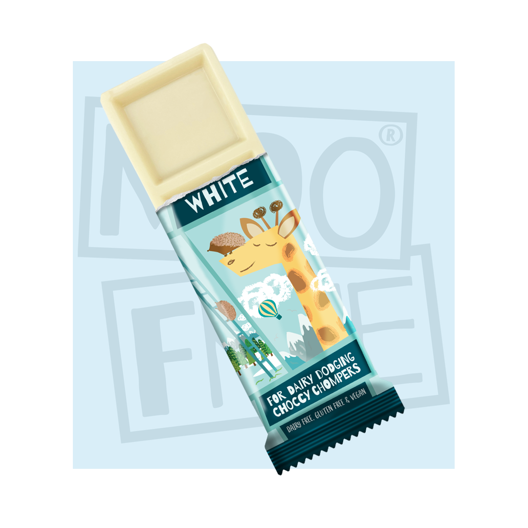 Dairy Free, Vegan White Chocolate Bars | Moo Free